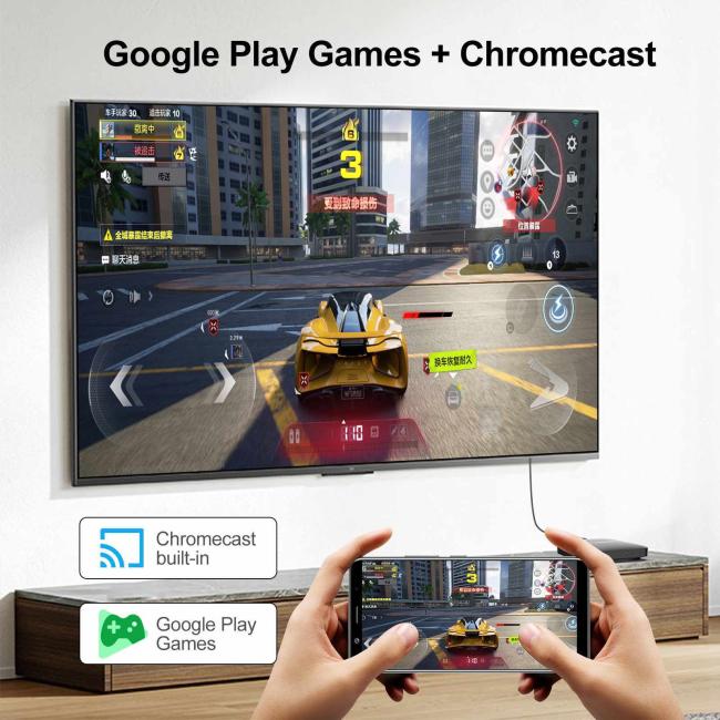 Google Play Games and Chromecast functionality