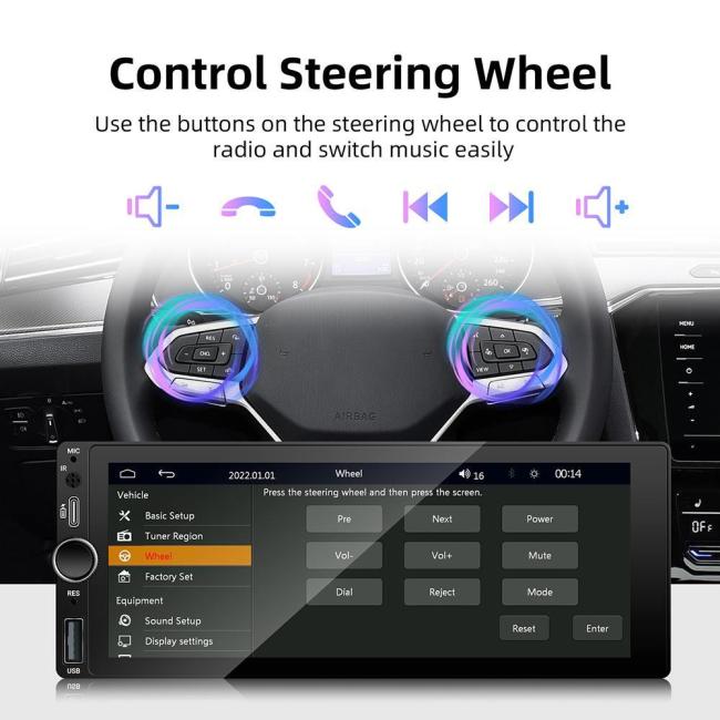 Steering wheel control integration