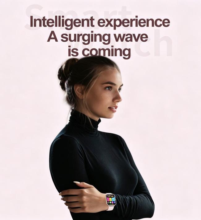 Stylish smart watch design for young people