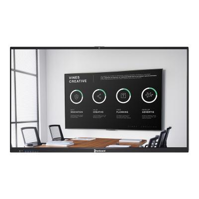 Cina QTENBOARD OCTA-Core Windows Dual System Meeting Software Smart White Board AI Camera in vendita