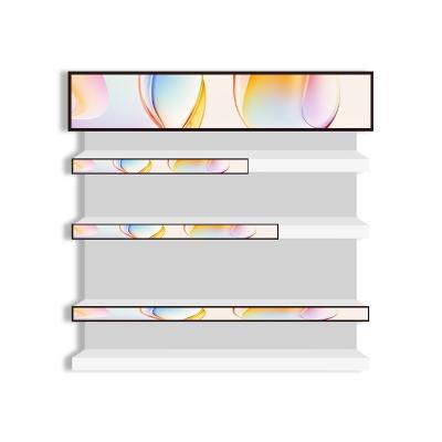 China 10000k Color Temperature 16:9 Screen Ratio AC100~240V Voltage Smart Shelf Edge Display for Retail Shelf Digital Signage for sale