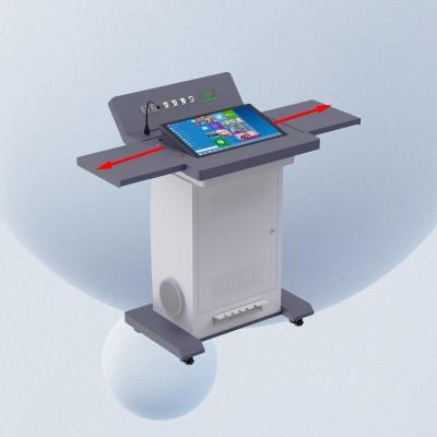 Cina Qtenboard Digital Podium con touch display facile da usare Interfaccia e supporto all'insegnamento a distanza per campus intelligenti in vendita
