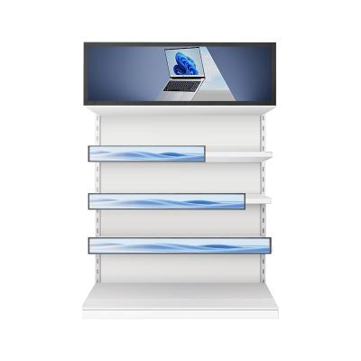 China Qtenboard 28" 4K UHD Bar LCD Display with 5ms Response Time and 178° Viewing Angle for Commercial Digital Signage for sale