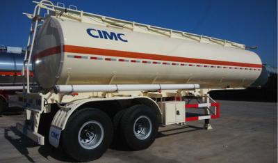 China 425 / 65R22.5 busje de diesel kiezen de Mobiele de Brandstofaanhangwagens Tankaanhangwagen Band Dubbele Assen uit Te koop
