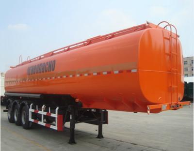 China CIMC 42000 busje het de AanhangwagenLiter Koolstofstaal Met hoge weerstand Q235 busje de Brandstofoverdracht Te koop
