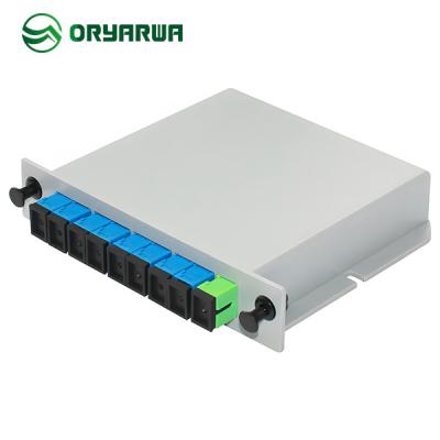 中国 SC UPC 1X8の繊維光学カセットPLCのディバイダーのABS材料 販売のため