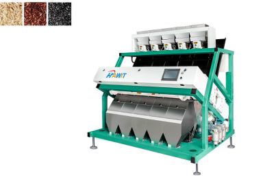 中国 8t/Hは均一供給システムが付いている弁の米色の選別機をカスタマイズした 販売のため