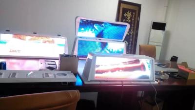 Cina Video p5mm definizione dell'esposizione di LED del taxi del hd dell'interno alta più leggera in vendita