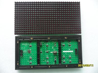 中国 個人化された導かれた表示モジュール モノラル色P10 1R/1G/1B/1With1YはIP65を防水します 販売のため