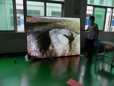 China Hoogte 7.62 de Volledige Kleuren Binnen Geleide Grote Videoschermen voor Reclame 1R1G1B Te koop