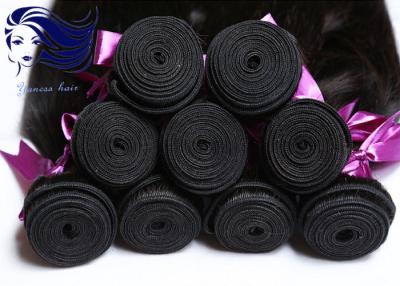 Chine Armure droite de cheveux de Remy de 100 de Vierge prolongements péruviens de cheveux droits à vendre