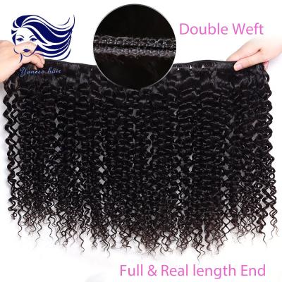 Chine Double bouclé frisé de Vierge d'armure malaisienne non-traitée de cheveux dessiné à vendre