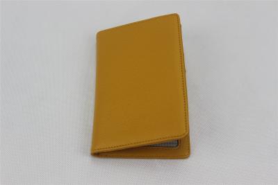 China Cartera para mujer del viaje del color llano plegable con las porciones de portatarjetas minimalistas en venta