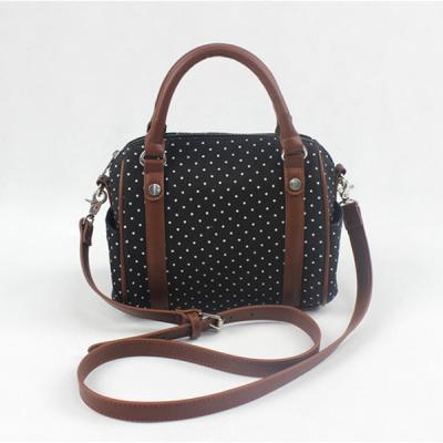 Cina Progettazione famosa del punto della borsa in bianco e nero bianca di Crossbody per le ragazze in vendita