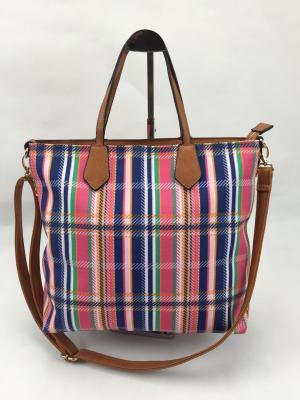 China Sacos de compras coloridos reusáveis com a alça ajustável do plutônio à venda