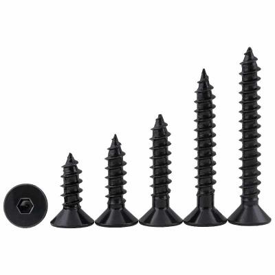 Chine La tête plate d'entraînement de sortilège allient la taille de la longueur M6 des vis $parker 6-40mm d'acier inoxydable à vendre