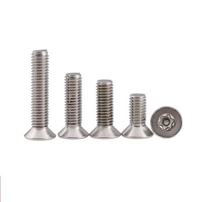 Chine La tête plate de l'acier inoxydable 304 visse M2.5 3-40mm inaltérables pour les produits à la maison à vendre