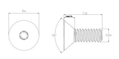 Chine Vis principale plate en bois M5 de la vis 6mm-50mm d'entraînement de sortilège de l'acier Gr12.9 allié à vendre
