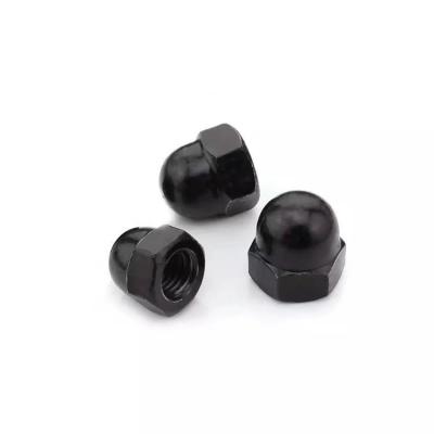 중국 3mm-12mm 합금 스테인레스 스틸 돔 너트 등급 4.8 블랙 산화물 캡 너트 판매용