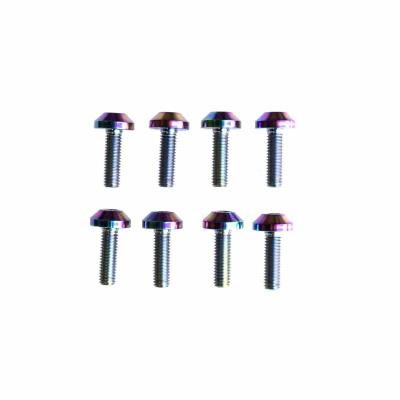Chine Longueur personnalisée M8x30 GR5 Titane Rotor Boulons en acier inoxydable Boulons à tête hexagonale à vendre