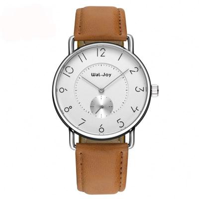 Chine Le monsieur attirant classique de Wal-joie de quartz de haute qualité simple observe WJ8005 à vendre
