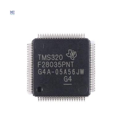 China TMS320F28035PNT LQFP-80 32 Bit Microcontroller Motherboard Chip LQFP80 Pin for sale