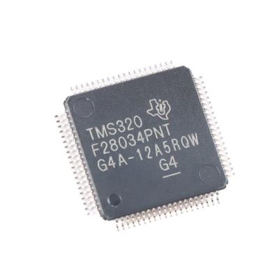 China TMS320F28034PNT LQFP-80 128KB flash geheugen 32-bits MCU microcontroller chip is gloednieuw en origineel Te koop