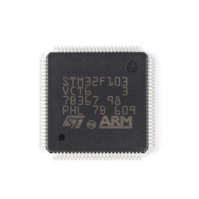 China STM32F103VCT6 LQFP-100 MCU 32-bit microcontroller geïntegreerde schakeling IC-chip Te koop