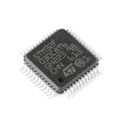 중국 새로운 원본 STM32F030C8T6 LQFP-48 수입 모 놀리 식 통합 회로 암 마이크로 컨트롤러 판매용