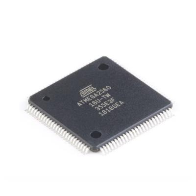 China ATMEGA2560-16AU TQFP-100 8-bit microcontroller chip IC MCU 256KB Flash Elektrische componenten ATMEGA2560 Te koop