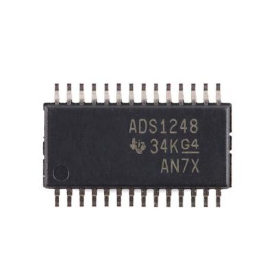 中国 ADS1248IPWR TSSOP-28 電子部品 アナログ-デジタルコンバータ IC 集積回路 販売のため