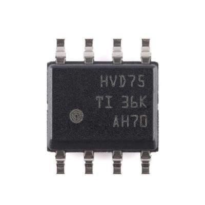 중국 SN65HVD75DR SOP-8 스크린 인쇄 HVD75 하프 듀플렉스 RS-485 트랜시버 칩 판매용