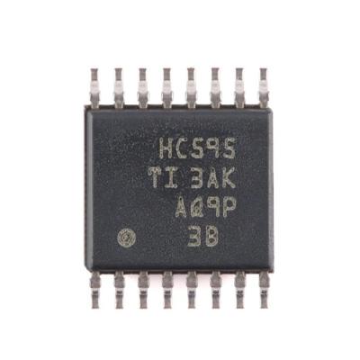 China SN74HC595PWR TSSOP-16 8-Bit-Zählerverschiebungsregister Logikchip elektronische Komponenten importiert Original zu verkaufen