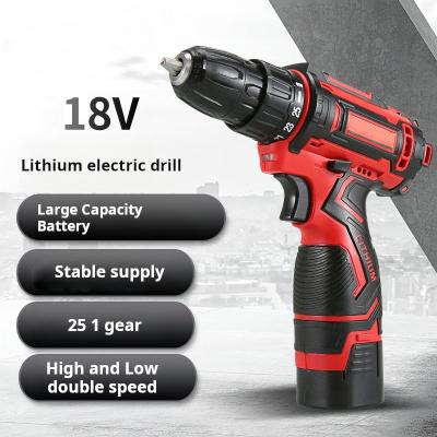 Cina 35Nm Torque auto bloccante Chuck Batteria al litio Strumento di trivellazione elettrica con illuminazione a LED in vendita