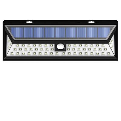 Cina 54 luci all'aperto luminose eccellenti del sensore di moto di potere a energia solare del LED per la strada privata in vendita