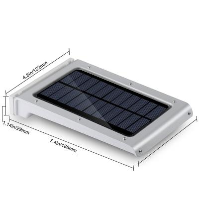 Cina Luce solare senza fili del sensore di moto di sicurezza di 25 LED per la via, luminoso eccellente in vendita