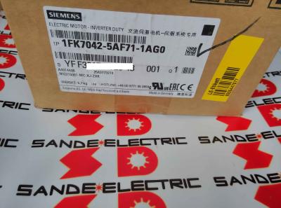 China SIMOTICS S SERVOMOT SÍNCRONO 1FK7042-5AF71-1AG0 1FK7 042-5AF71-1AG0 1FK7 0425AF711AGO en venta