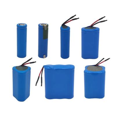 China 18650 Células de ferro fosfato lítio polímero Bateria 7.4V 11.1V 2000mAh 2200mAh à venda
