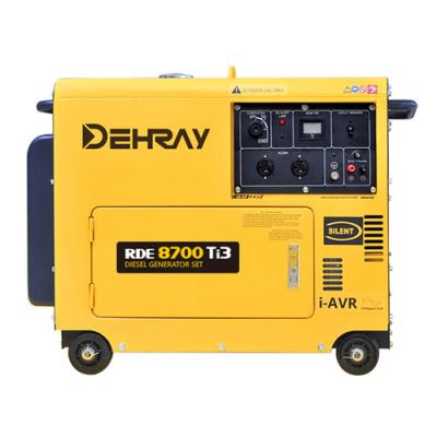 中国 8KW 12V 950×530×740mmの携帯用無声発電機 販売のため