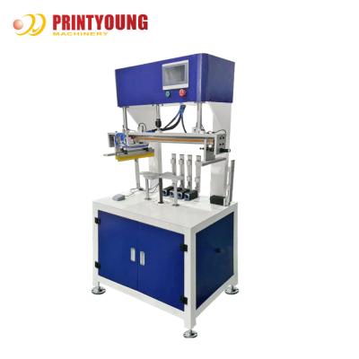 China GJ6040 Single Color Automatic Silk Screen Printing Scraper Machine with 400x600mm Print Area for Paper Industry Use for sale