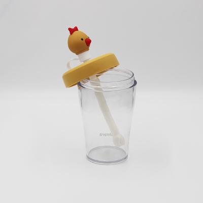 Cina Gli sport di plastica liberi del materiale BPA di Tritan viaggiano bottiglia di acqua bevente all'aperto 430ml in vendita