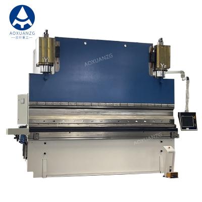 China A imprensa hidráulica do CNC do controlador de DA66T trava 3+1 a linha central 4000 KN à venda