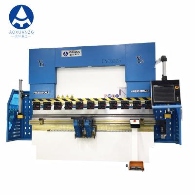 China CNC dos freios da imprensa hidráulica de 63T 2500MM com linha central de DA66T 8+1 à venda
