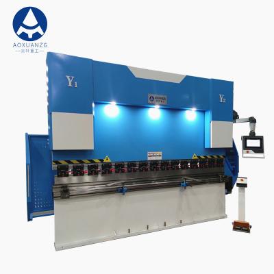 China 4 linhas centrais a imprensa hidráulica de DA53T 3/trava o CNC que dobra-se com a compensação elétrica à venda
