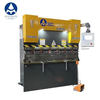 Китай пресса CNC NC сервопривода 1600mm гидравлическая тормозит складывая завальцовку продается