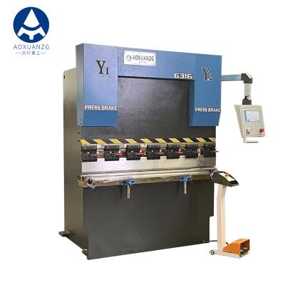 Китай CNC тормоза гидравлической прессы высокой точности 63T гнуть с TP10S продается