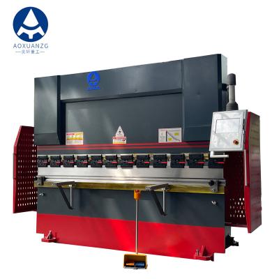 China Het Controlemechanisme Hydraulic Press Brakes 3mm van W67K-63T2500 Tp10s Koolstofsteel/1.5mm Roestvrij staal Te koop