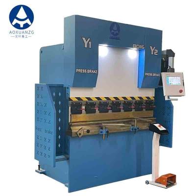 Cina Freno per piccole presse 80T1600 6mm Acciaio al carbonio 3mm Acciaio inossidabile 5 piedi CNC TP10S Controller TP10S 3Kw in vendita