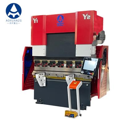 Китай WE67K-80T2500 Гидравлический CNC прессовый тормоз Электро гидравлическая изгибающая машина HK58T контроллер продается