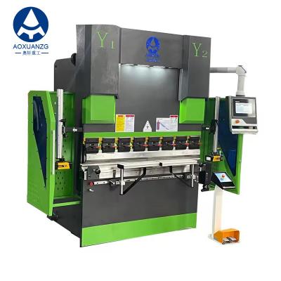 Китай WE67K 40T CNC прессовый тормоз 1600 мм ширина Углеродистая сталь Гидравлическая прессовая складная машина DA53T продается